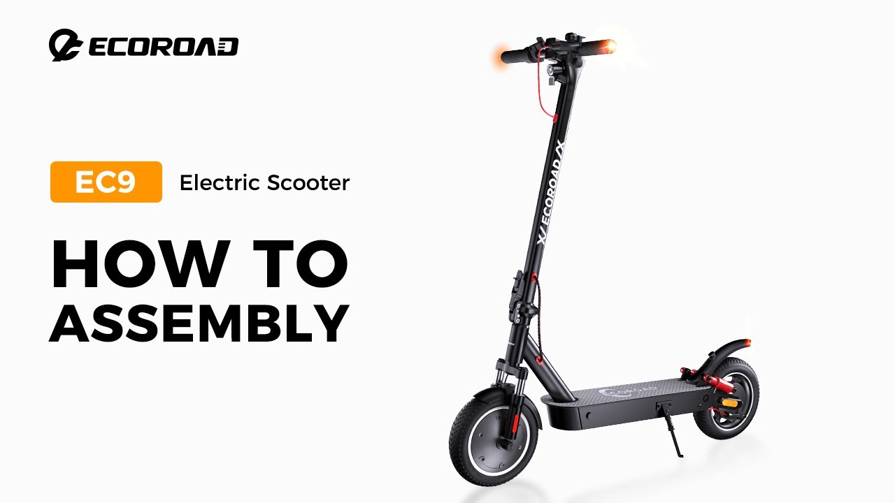 Unboxing & Assembly | EC9 Electric Scooter - YouTube