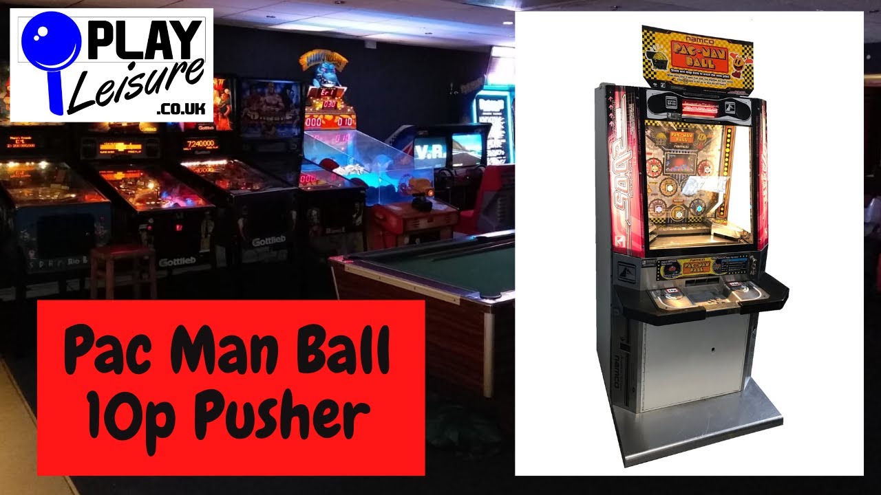 Namco's Pac Man Ball 10p Coin Pusher has arrived at Play Leisure and it ...