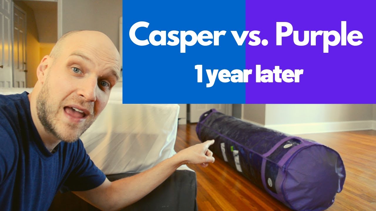 Casper vs Purple Review (1 year later) - YouTube