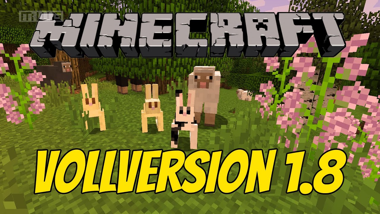 Minecraft Vollversion - Kaninchen und WASSERTEMPEL - YouTube