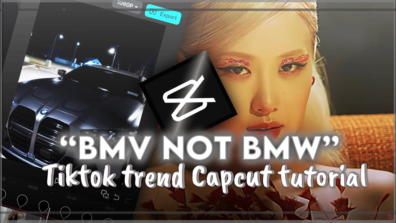 “It’s BMV not BMW” tiktok trend capcut tutorial - YouTube
