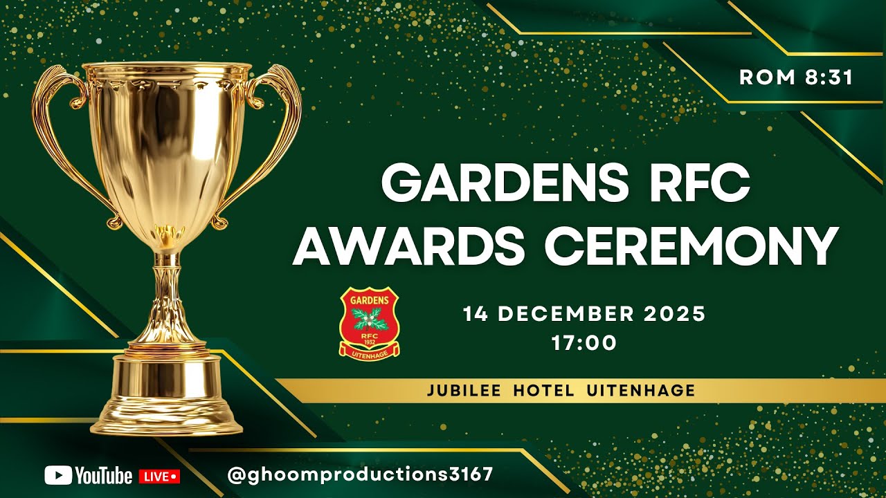 GARDENS RFC AWARDS CEREMONY - YouTube