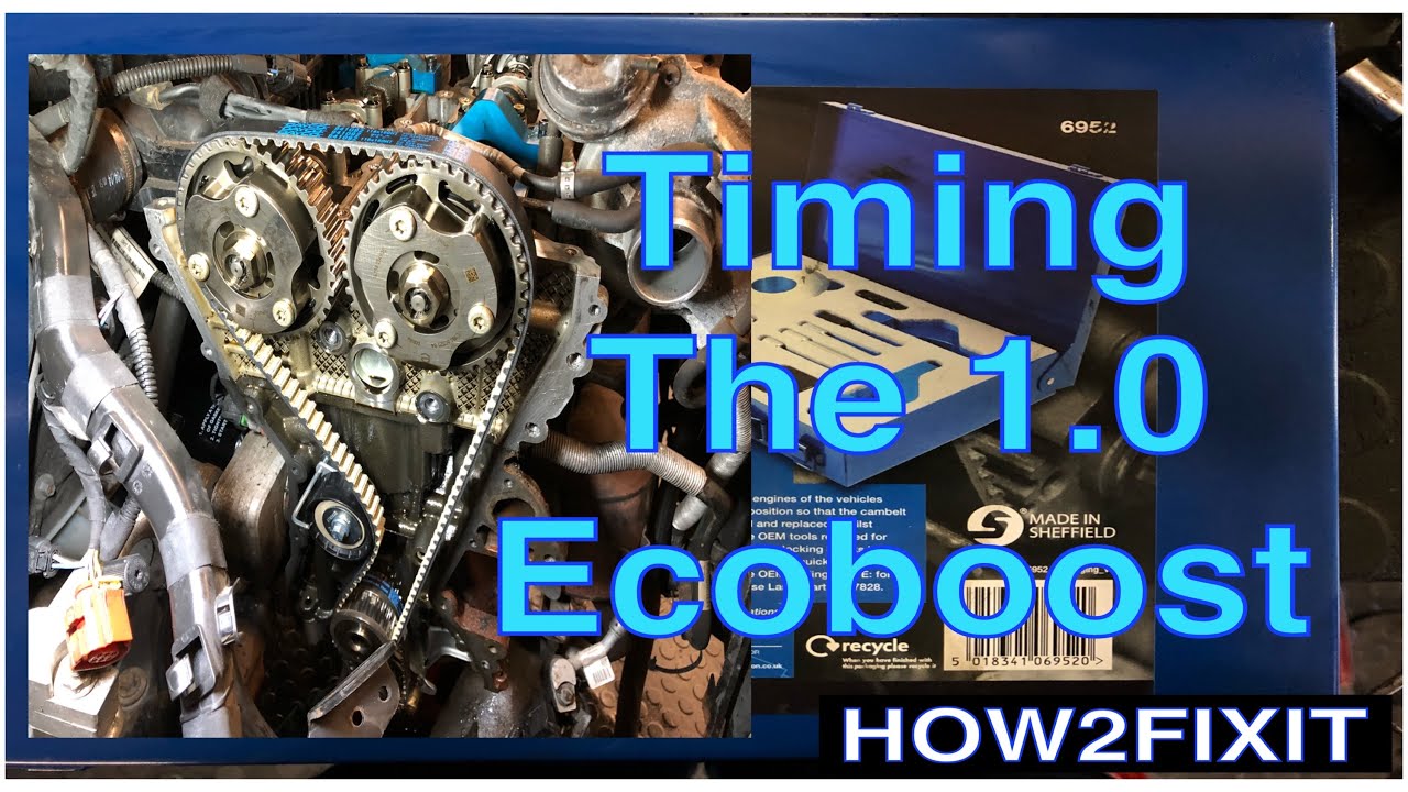 1.0 Ecoboost Petrol engine wetbelt - How to lock the timing belt using ...