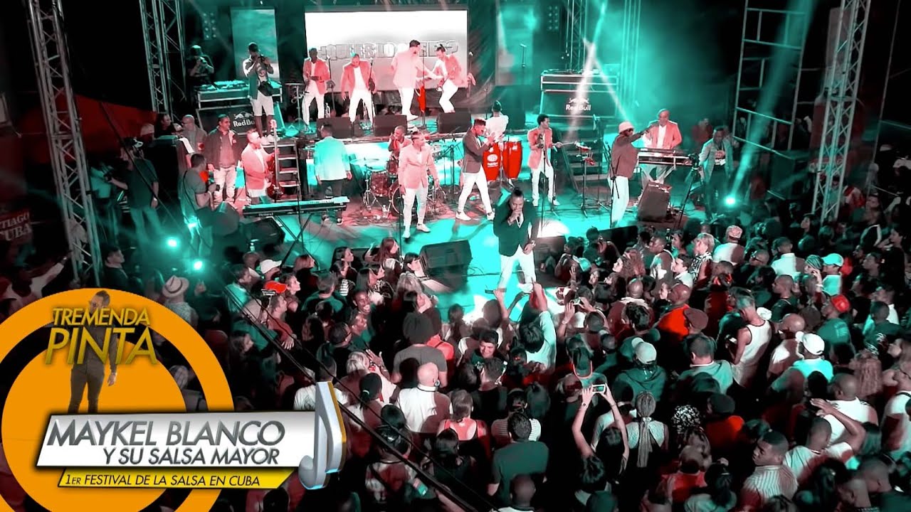 MAYKEL BLANCO Y SU SALSA MAYOR - Tremenda Pinta en vivo @ Festival de ...
