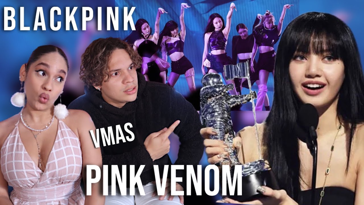 WINNING! Waleska & Efra react to BLACKPINK at the VMAS 2022 - YouTube