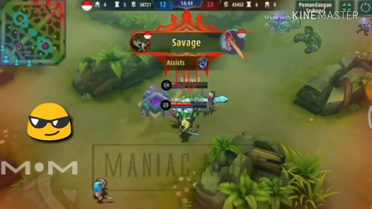 TOP 8 TANK SAVAGE VERSI - MLBB GLORY - YouTube