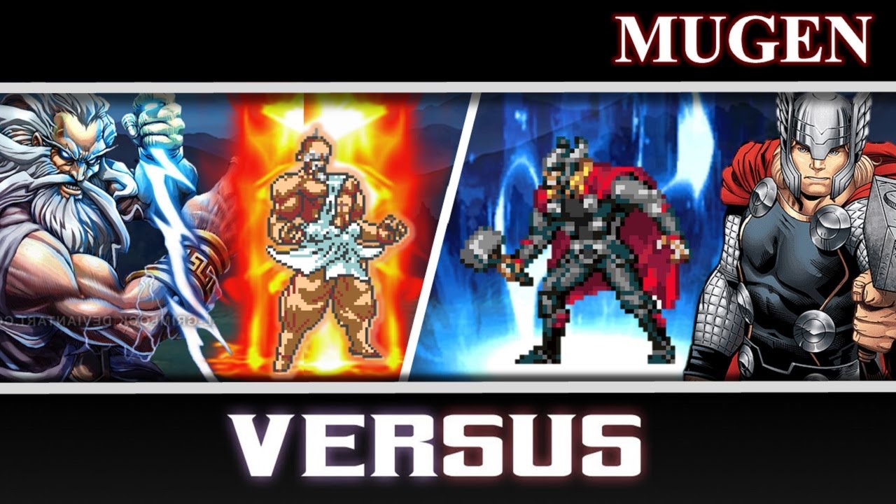 Zeus VS Thor - Record of Ragnarok Mugen - YouTube