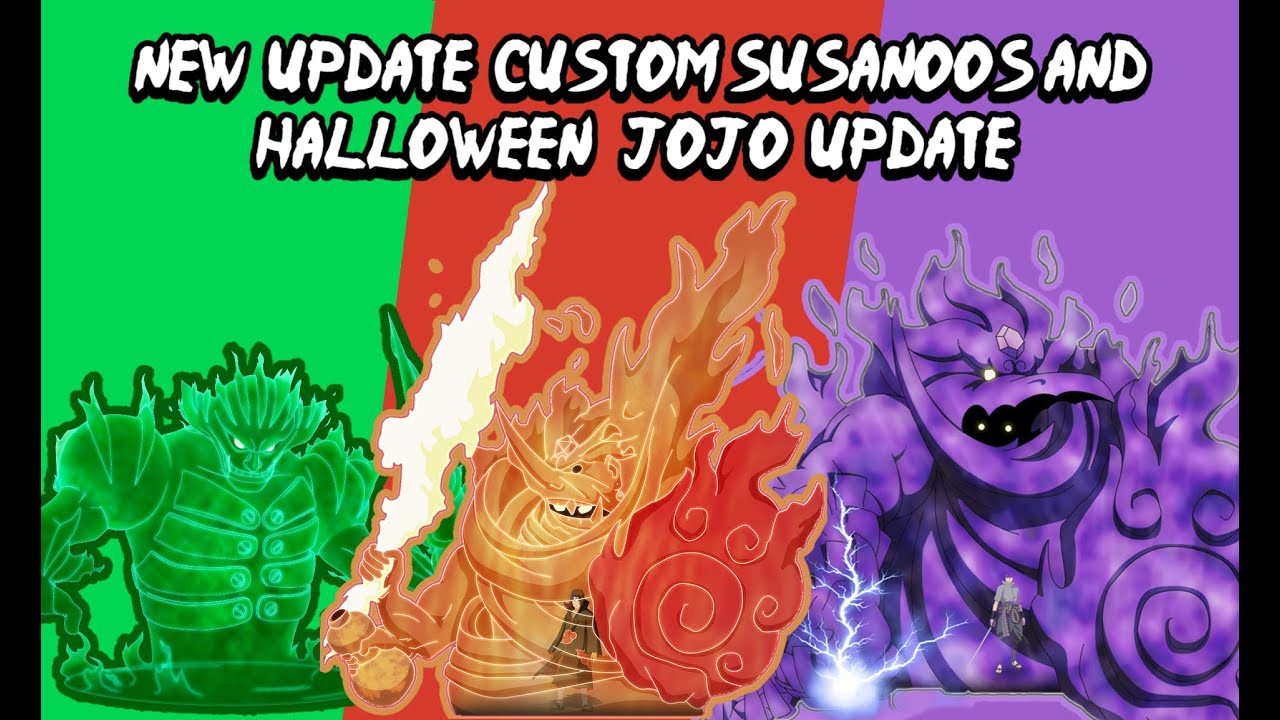 Shinobi Life 2 NEW UPDATE CUSTOM SUSANOO AND HELPING SUBSCRIBERS GET ...