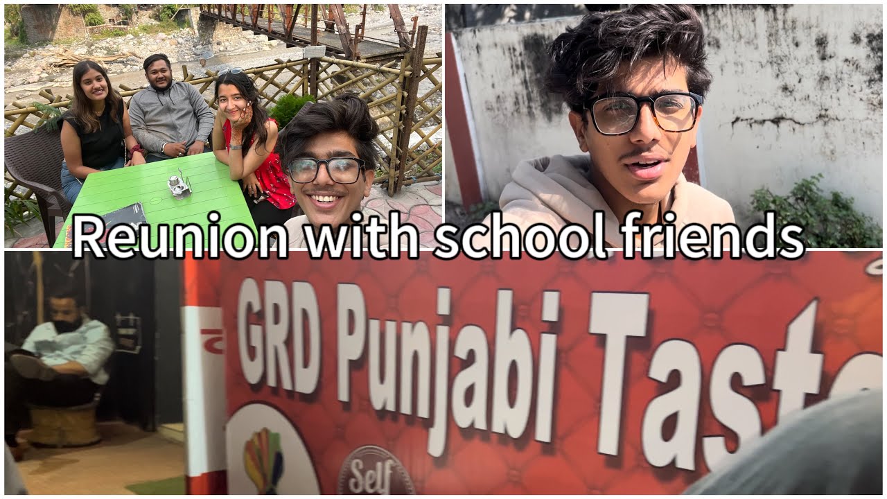 Daily vlog #8| Reunion with school friends | Haldwani ka famous GRD - YouTube