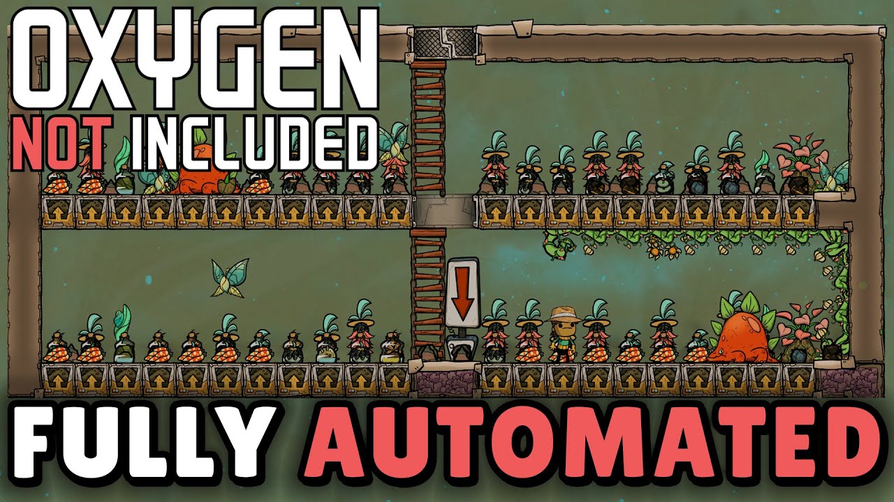 Building A FULLY AUTOMATED Farm In Oxygen Not Included!!! || EP 2 - YouTube