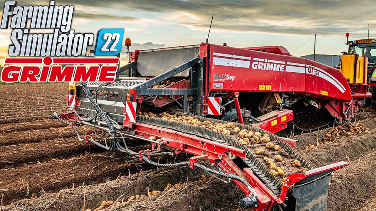 FS 22 New Grimme Pack in Action - Farm Job | Farming Simulator 22 - YouTube