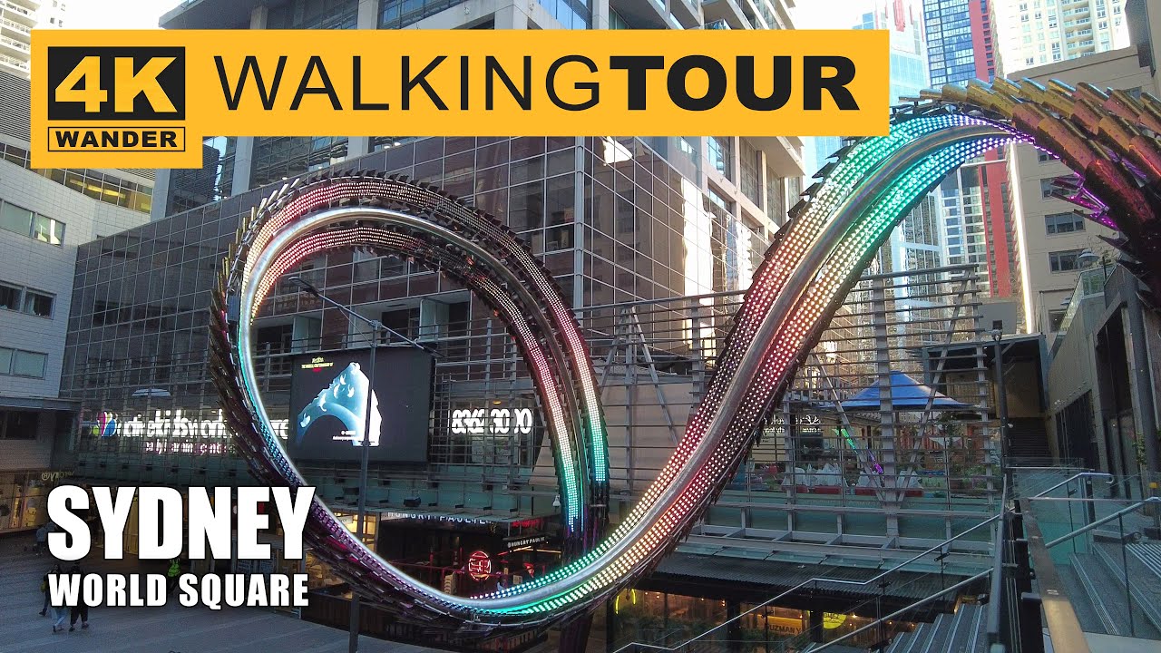 World Square Walking Tour in Sydney, Australia (4K 60fps) - YouTube