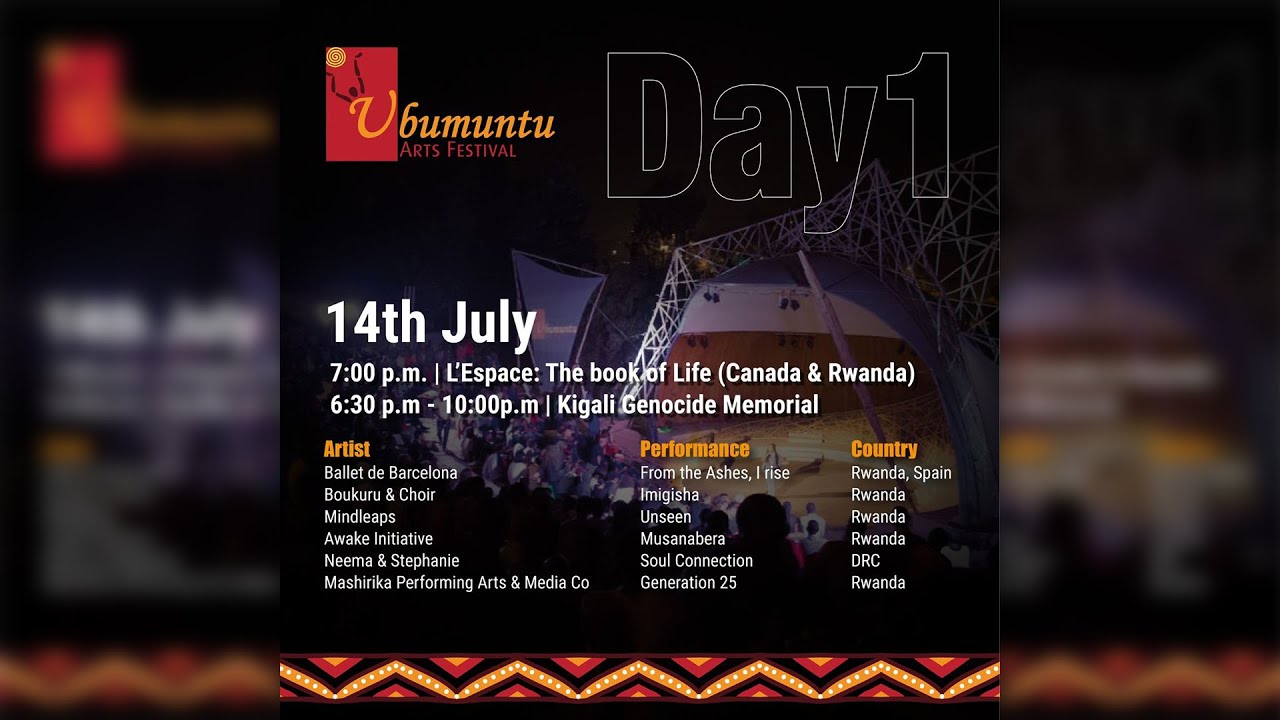 2023 UBUMUNTU ARTS FESTIVAL DAY 1_Full Video - YouTube