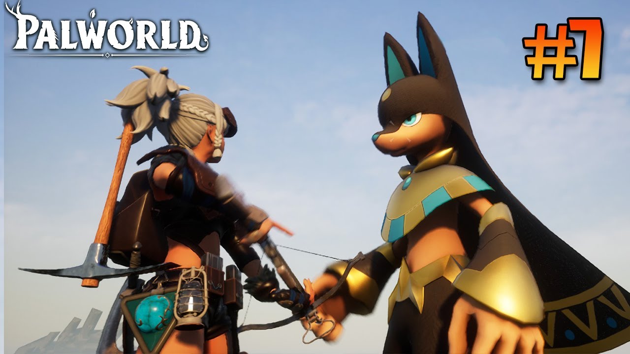PALWORLD #7 🔥 CONSIGO al *DIOS ANUBIS* (LUCARIO) 😱 - YouTube