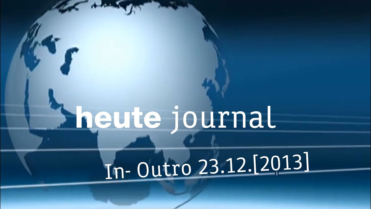 |ZDF heute journal In- Outro 23.12.[2013] - YouTube