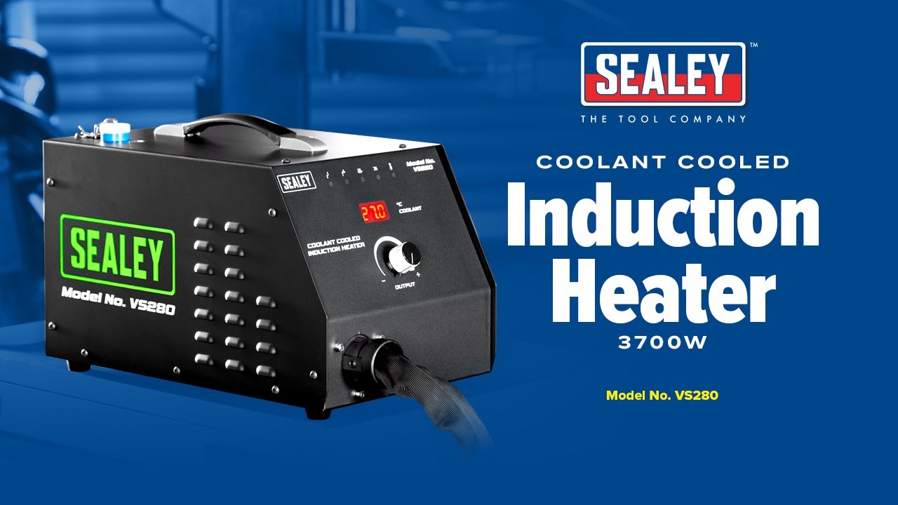 SEALEY VS280 Induction Heater 3700W | Coolant Cooled System for Fast ...