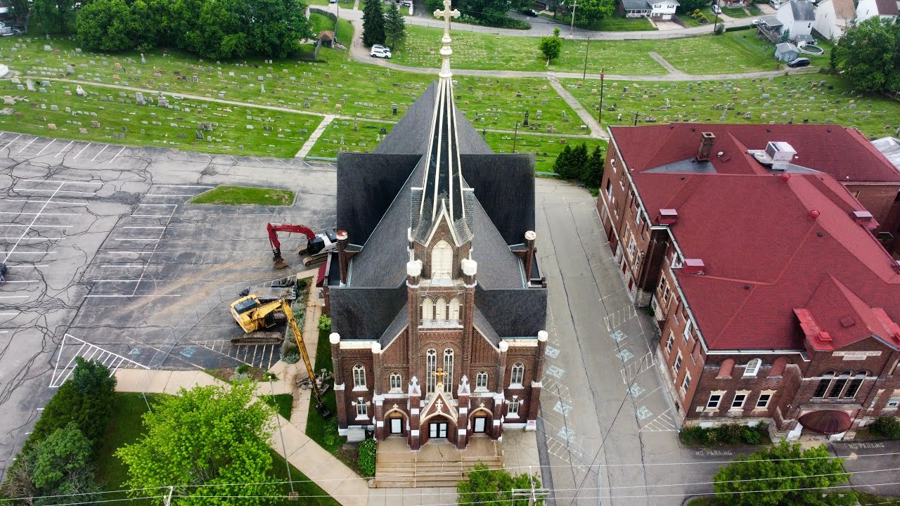 ST. WENDELIN R.C.CHURCH.A.D.1896 demolished 2024 - YouTube