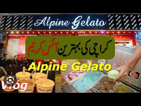 Alpine gelato ice cream parlor#thandi_thandi - YouTube