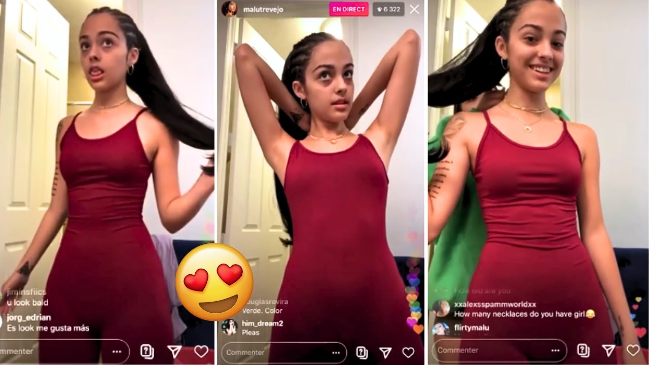Malu Trevejo | Instagram Live Stream - YouTube