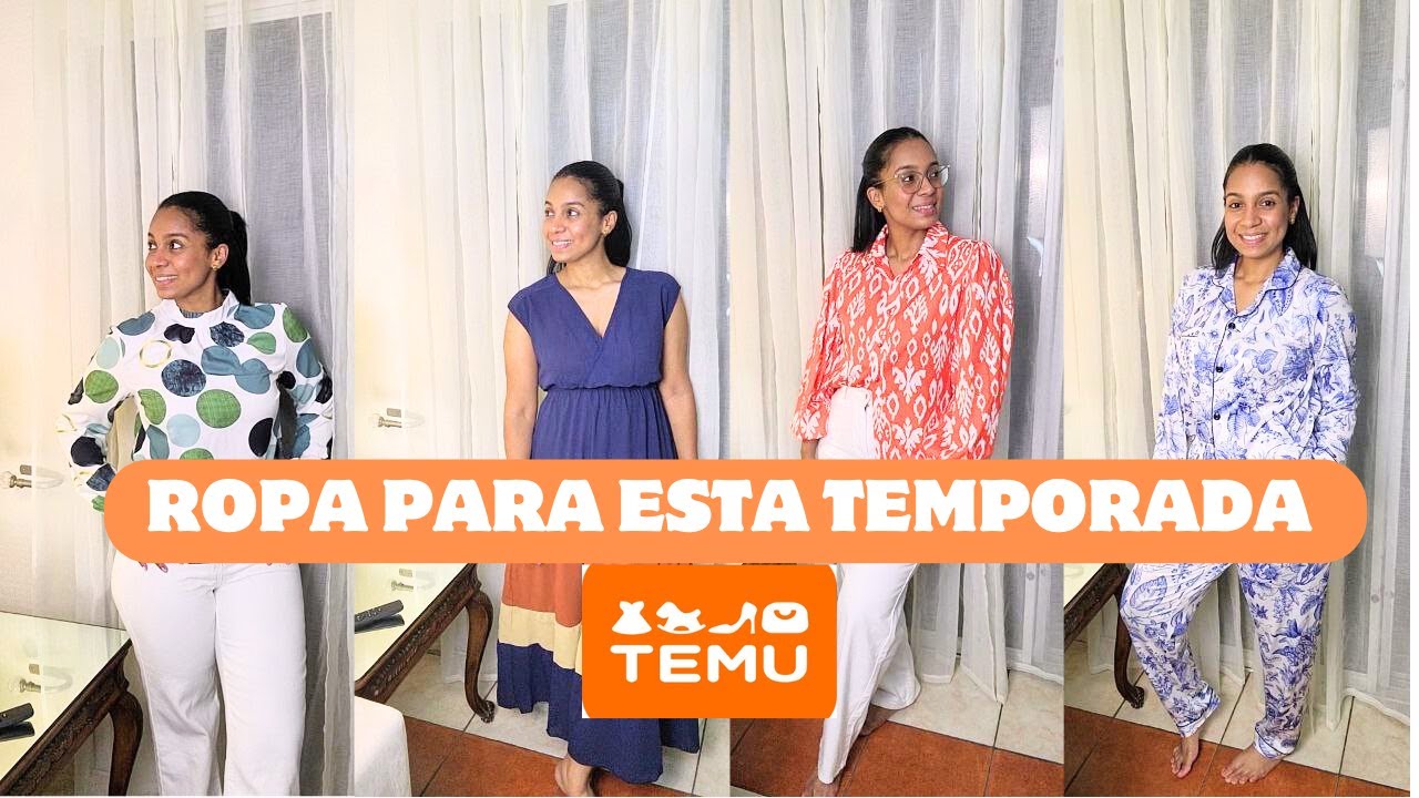 SUPER HAUL DE TEMU /ROPA PARA ESTA TEMPORADA - YouTube