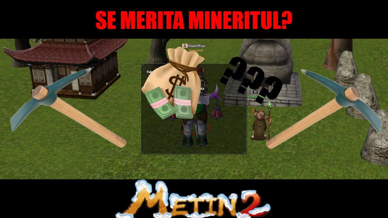 SE MERITA SA FACI MINERIT?!?🤔🙄 | MINERIT | BIOLOG |Metin2.ro - YouTube