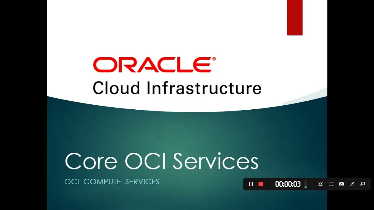 #02 OCI Core Services - Compute Services - YouTube