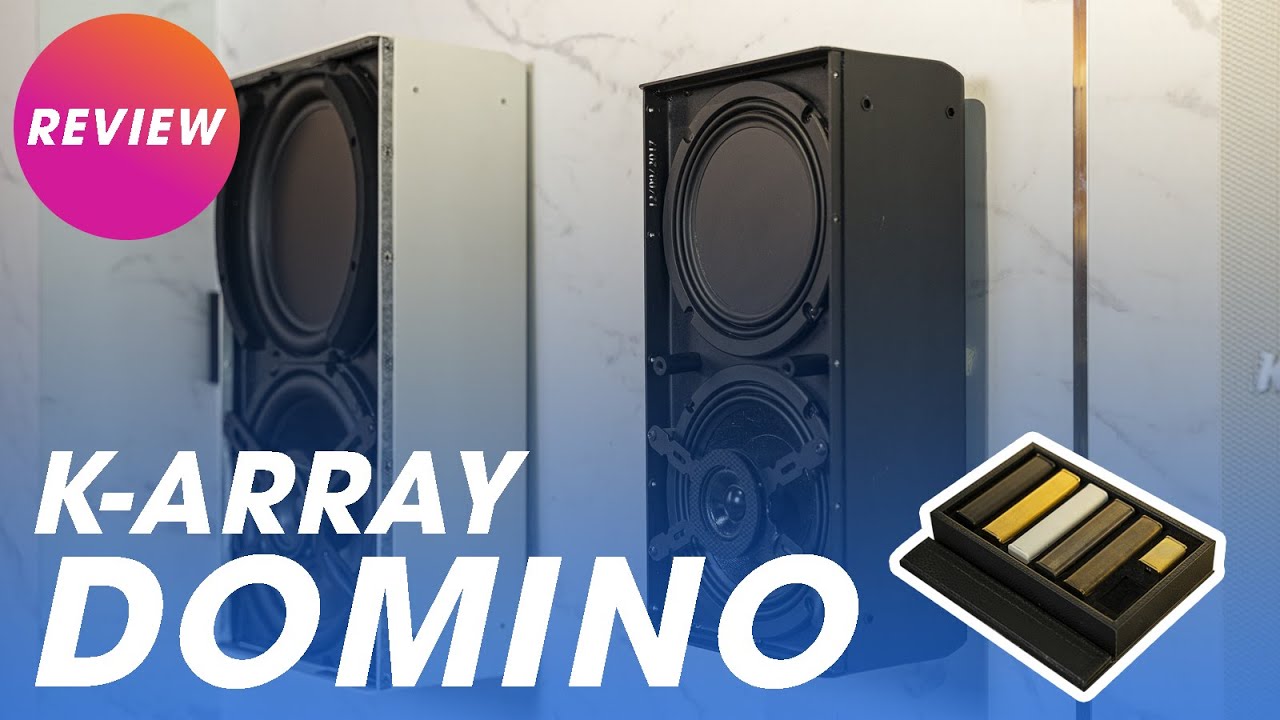 K Array Domino KF210 – Loa karaoke Ý với công nghệ driver hi end, có bản mạ vàng 24K siêu sang ...