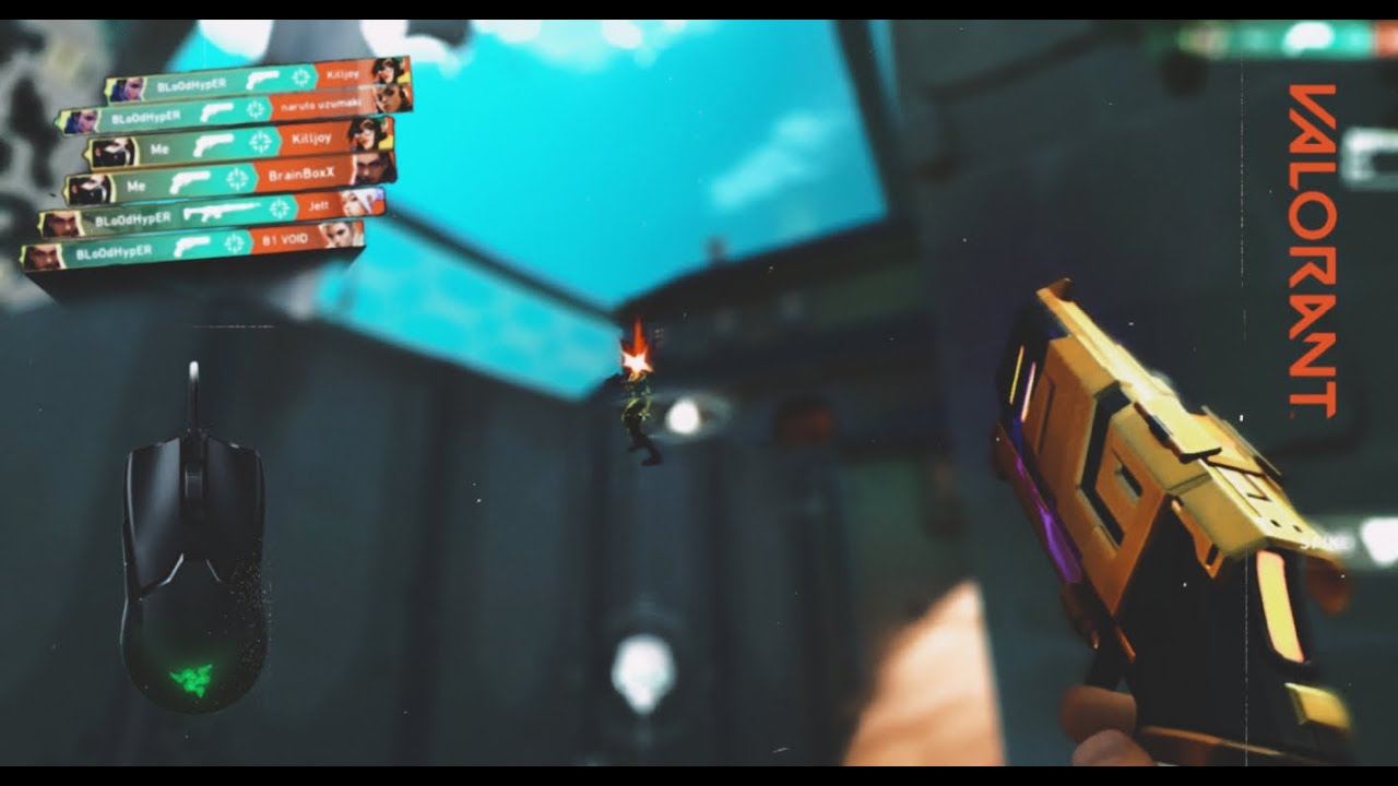 Valorant One Taps with Razor Viper Mini Mouse (Part 2) - YouTube