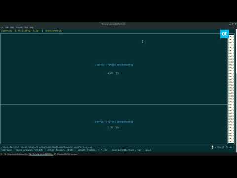How to use Diskonaut to find disk usage on Linux - YouTube