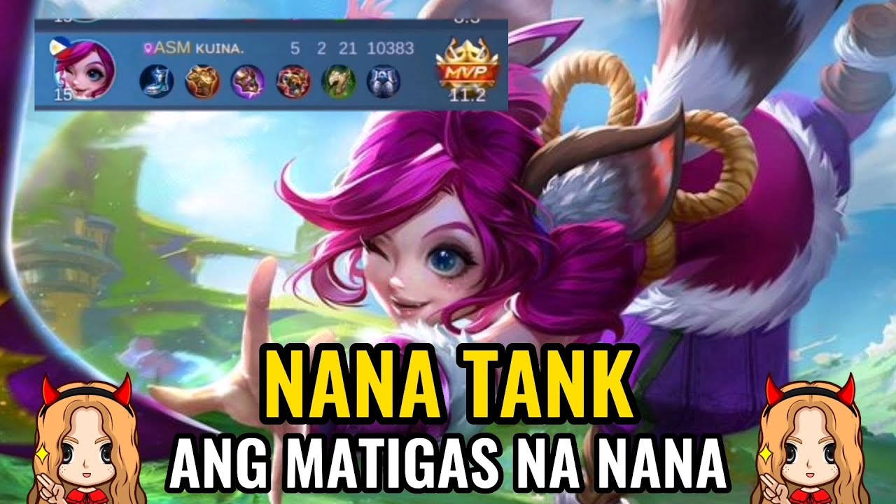 Ang Matigas na Nana | Nana Tank sa Rank Game | Nana Gameplay - YouTube