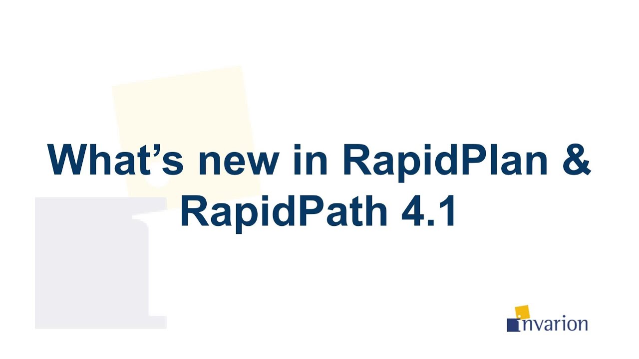 What's new in RapidPlan & RapidPath 4.1 - YouTube
