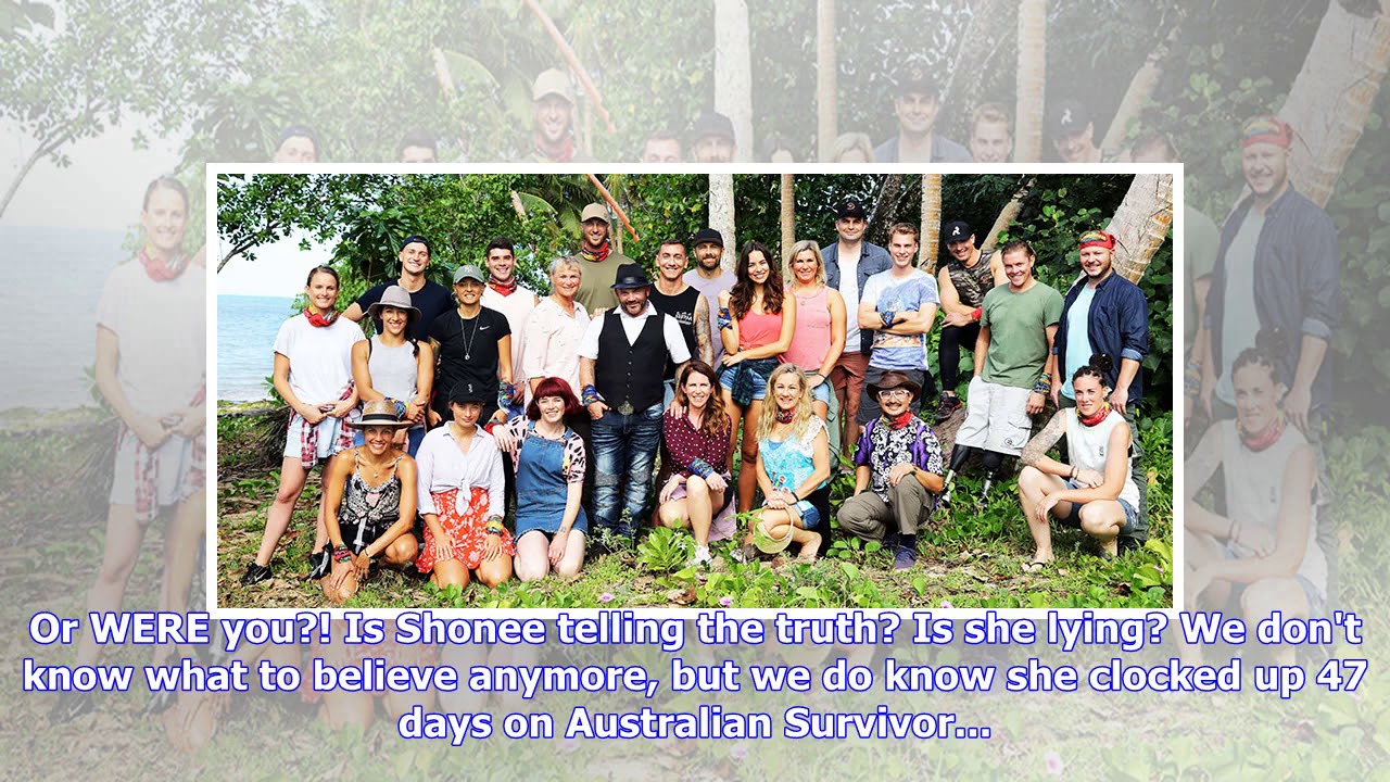 Did Shonee give away who makes the final two in Australian Survivor ...