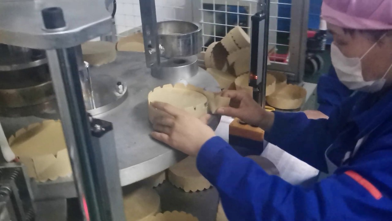New type Paper Panettone Cup Mold Machine Japanese Paper Cake Tray ...