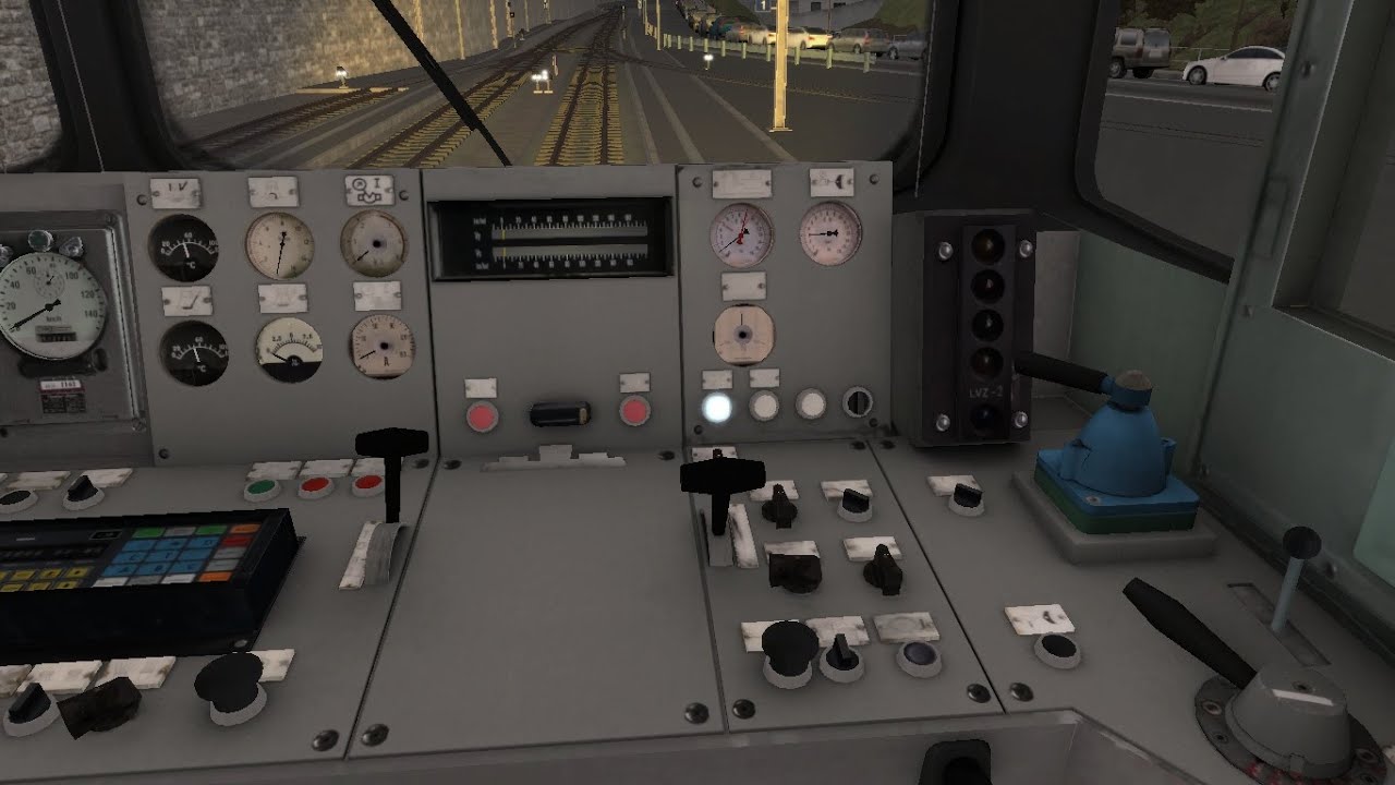 Open Rails - Trať zsr 150 - fiktívny rex 855 Zvolen - Nové Zámky ...