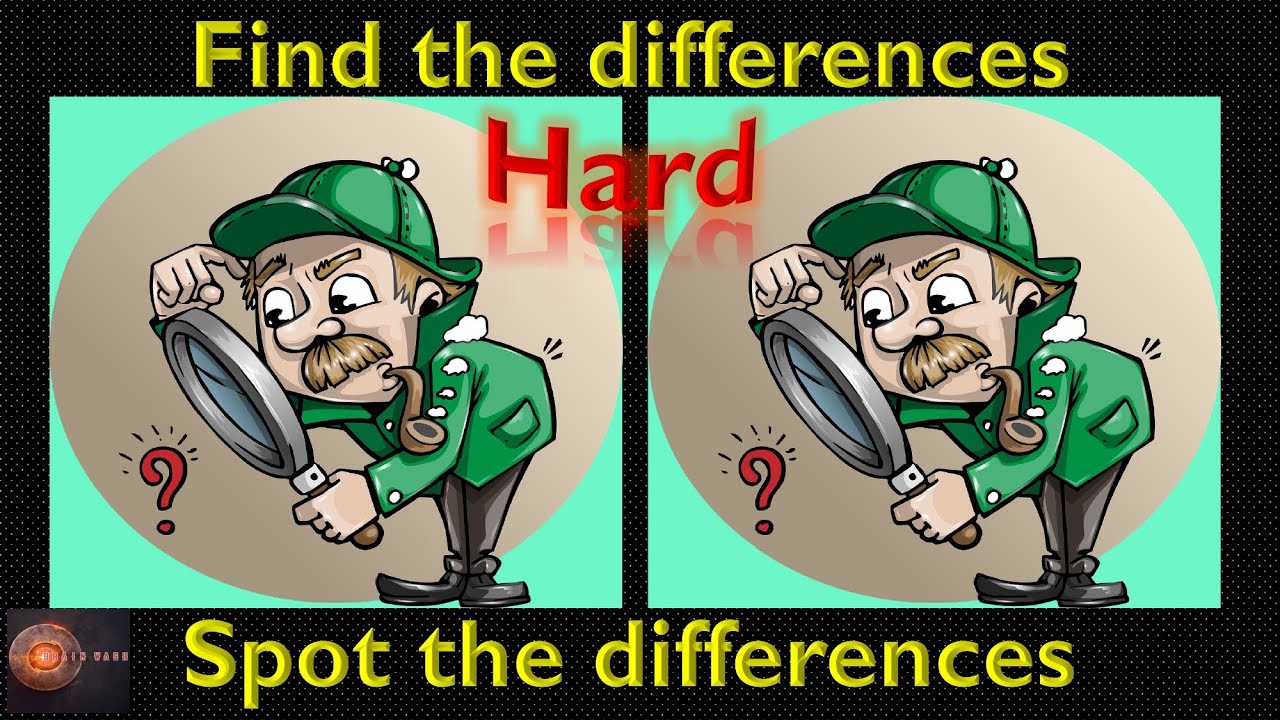 Find The Difference Hard Spot The Difference Hard Youtube