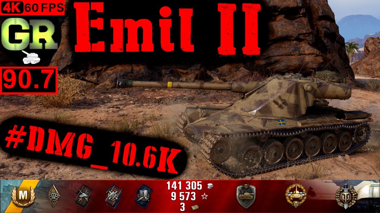 World of Tanks Emil II WoT Replay - 7 Kills 10.6K DMG(Patch 1.5.0 ...
