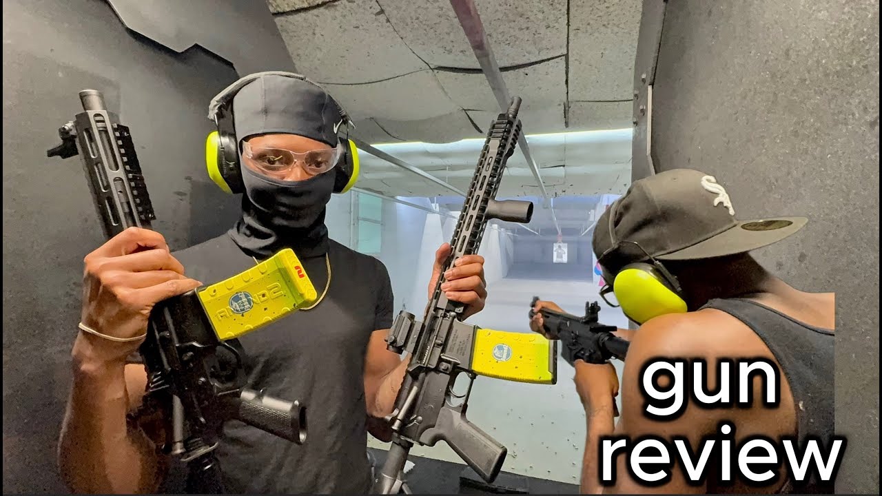 BANANA clip ARP🍌💥 with AR15, GLOCK(Gun review + Test fire)!! - YouTube