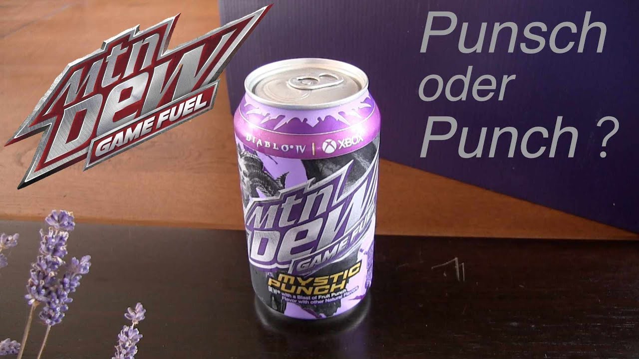 MYSTIC PUNCH - Game Fuel? Die Gamer Mountain Dew im Mountain Dew ...