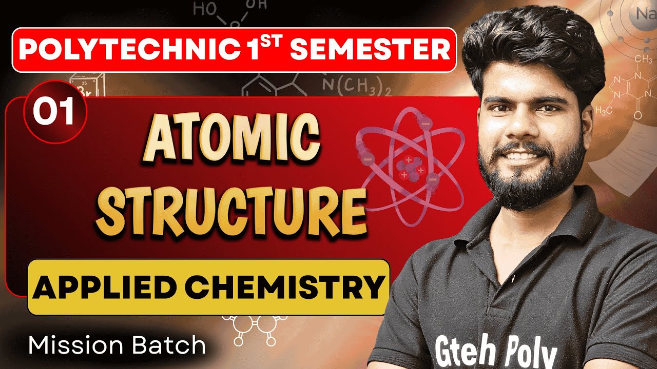 Atomic Structure | Mission Batch | Applied Chemistry by Aman Sir - YouTube