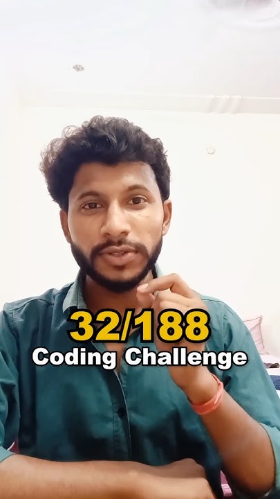 Day 32/188 Coding Challenge #188dayscodingchallenge #akhilpal #codingchallenges #coding #java # ...