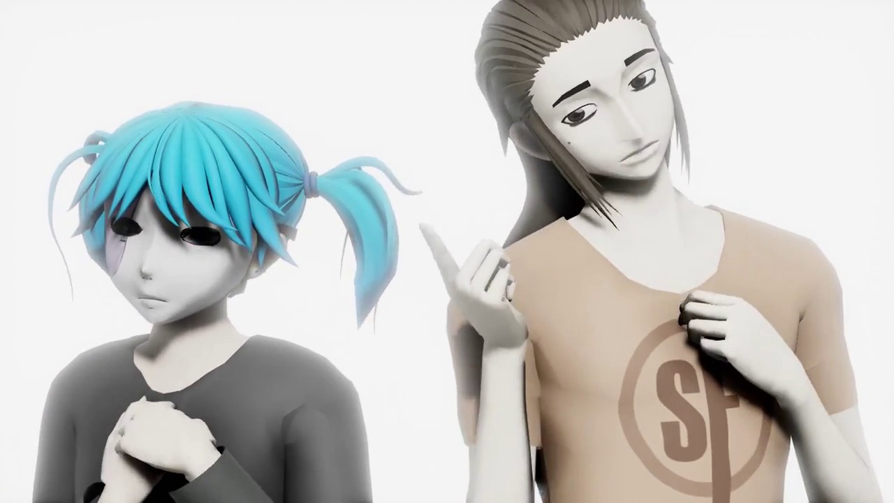 MMD x Sally Face 】- ᴀ ᴛ ᴛ ᴇ ɴ ᴛ ɪ ᴏ ɴ - 【 Sally x Larry】 - YouTube