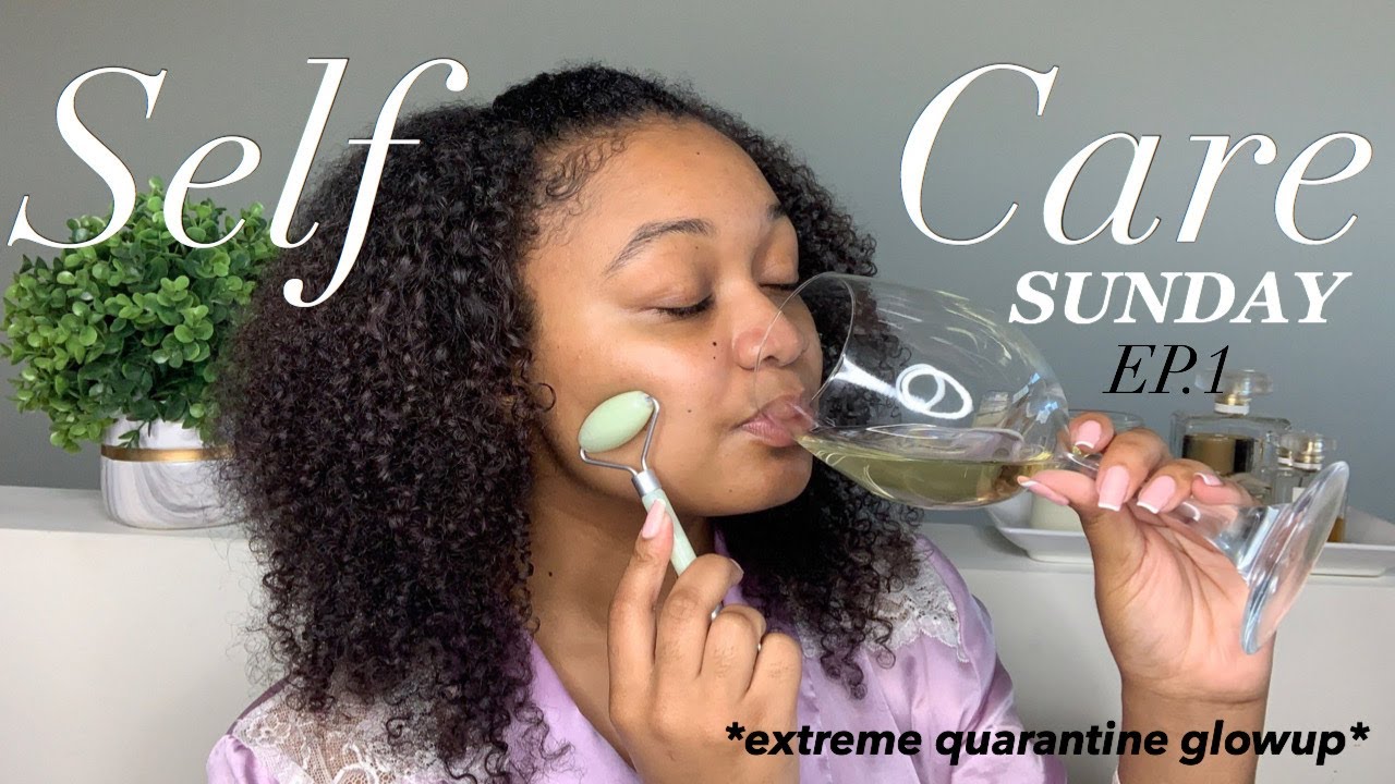 How to GLOW UP & be CONFIDENT | Self-Care Sunday 2020 / pampering ...