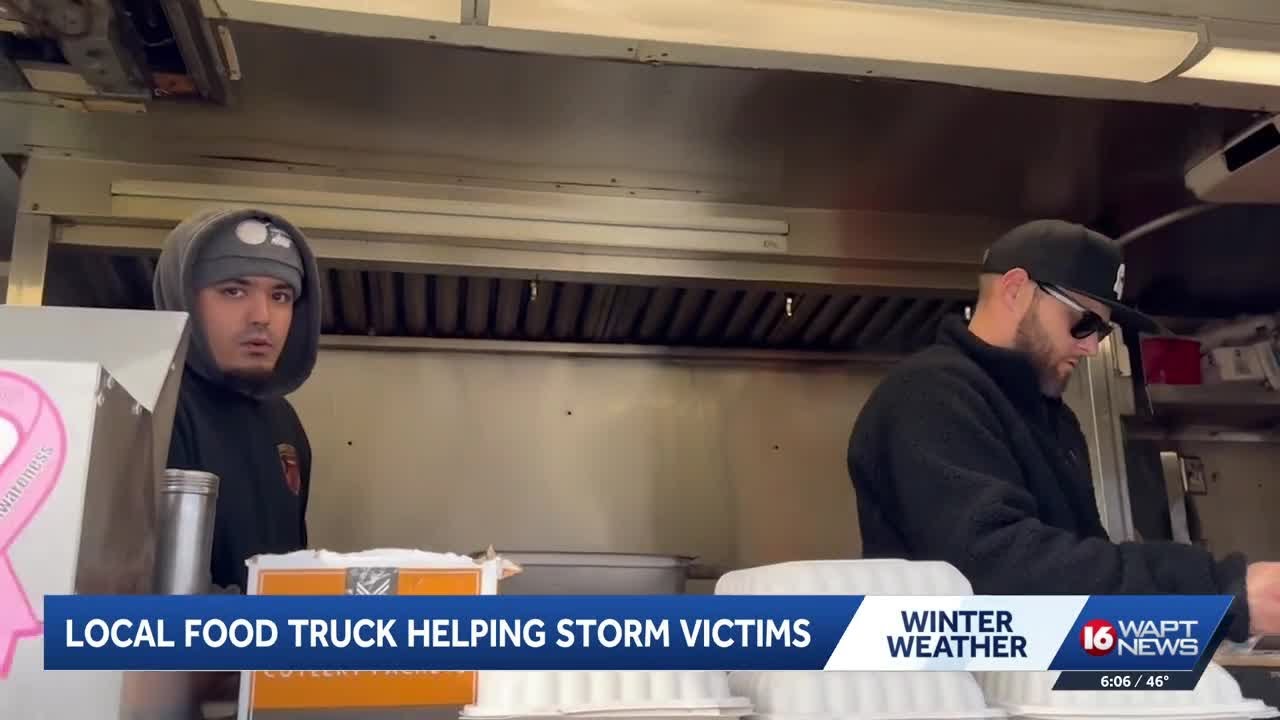 Crooked Letter Kitchen feeds storm victims - YouTube