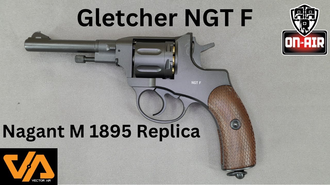 Nagant Revolver (Gletcher NGT F) 4K - YouTube