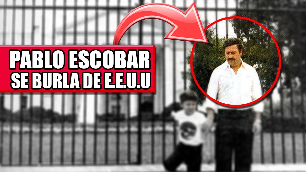 PABLO ESCOBAR VISITA LA CASA BLANCA SIENDO EL MÁS BUSCADO POR LOS ...
