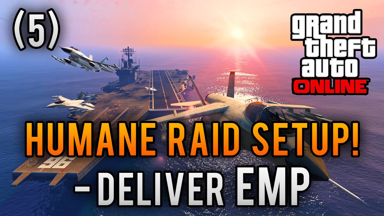 GTA 5: Humane Labs Raid Heist Setup (5) - Deliver EMP (GTA 5 Heist DLC ...