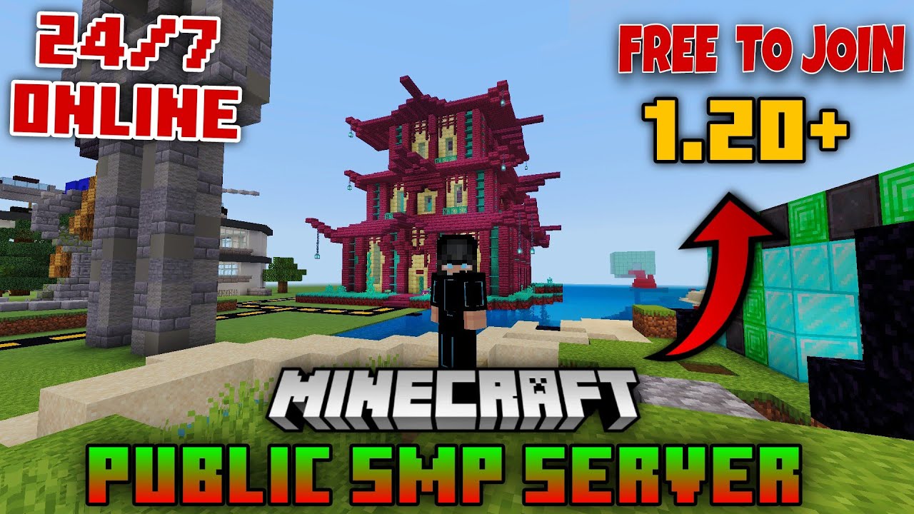 public smp ip port 😎| 1.20 minecraft server | free to join | minecraft ...