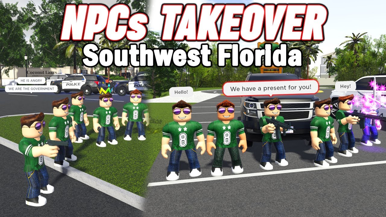 (I GOT ROBBED) NPCs TAKE OVER SOUTHWEST FLORIDA... || ROBLOX ...