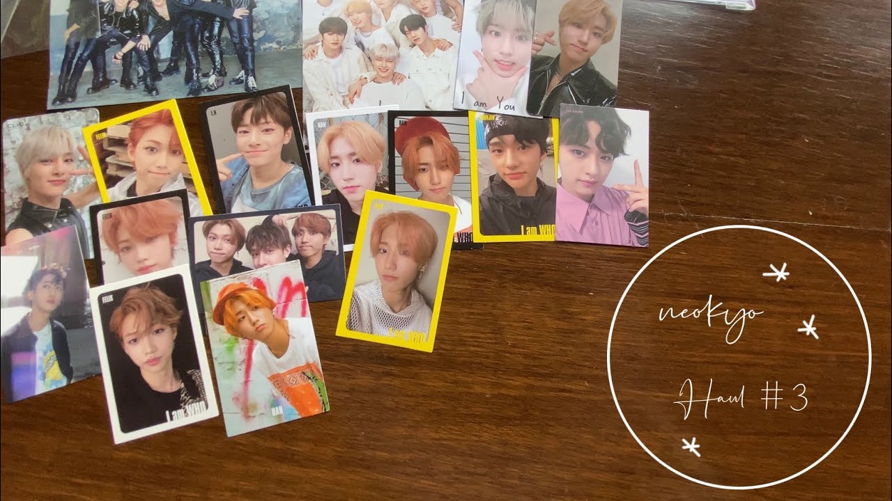 NEOKYO~MERCARI HAUL #3 // Very exciting Stray Kids pcs feat. Jorehead ...