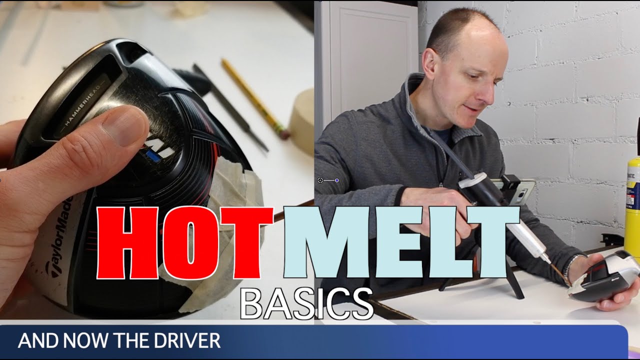 Hotmelt Basics: Learn to Hot Melt a golf club simply - YouTube
